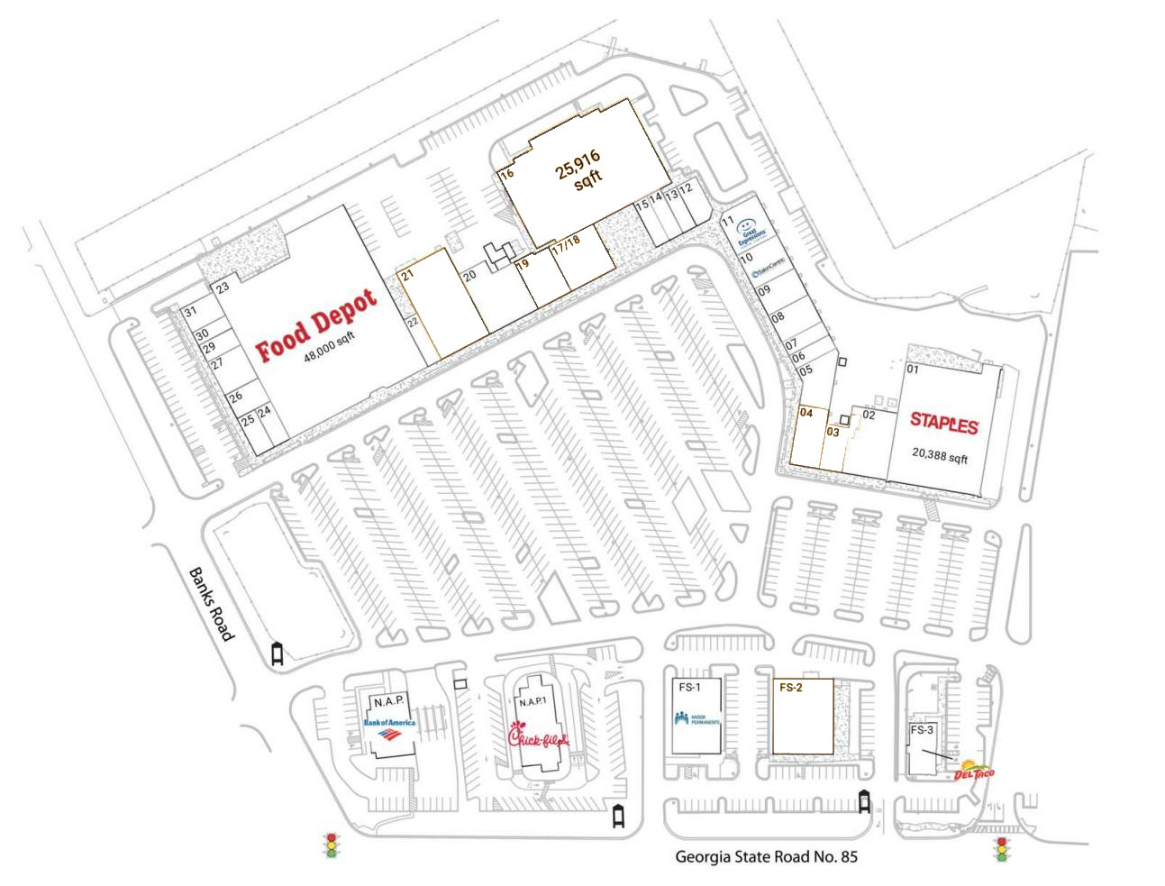 Banks Station (27 stores) - shopping in Fayetteville, Georgia GA GA ...