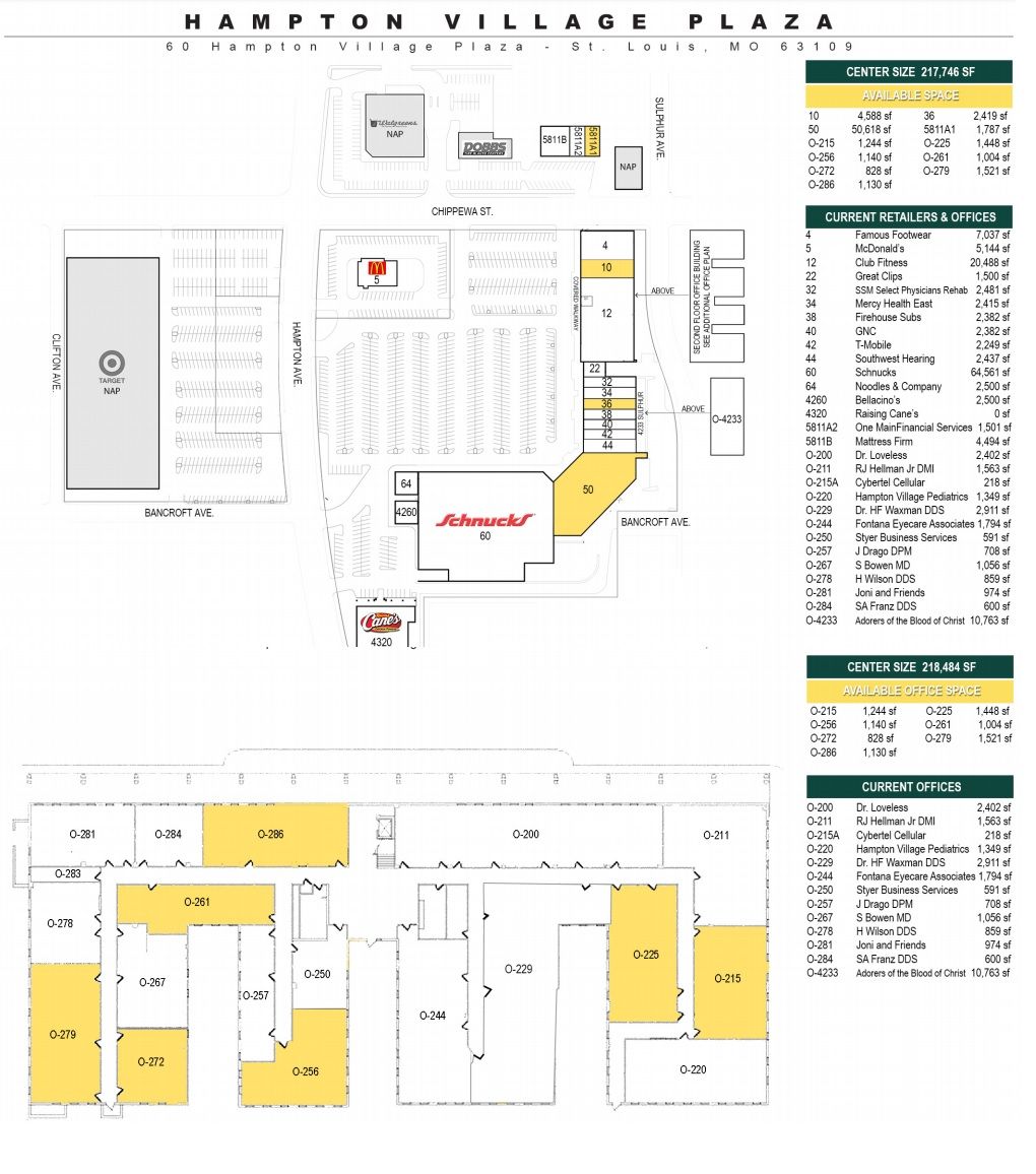 Hampton Village Plaza Shopping Center (29 stores) - shopping in St ...