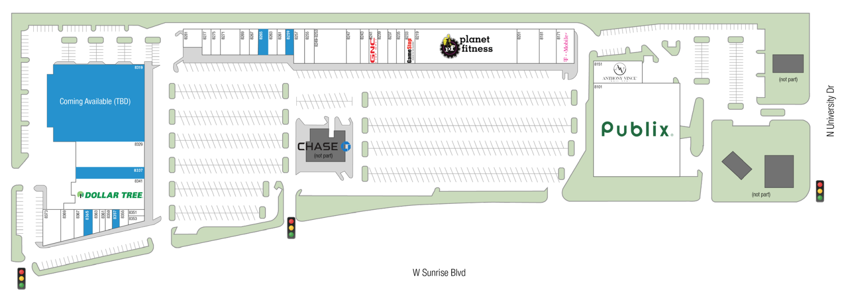 Jacaranda Plaza (36 stores) - shopping in Plantation, Florida FL FL ...