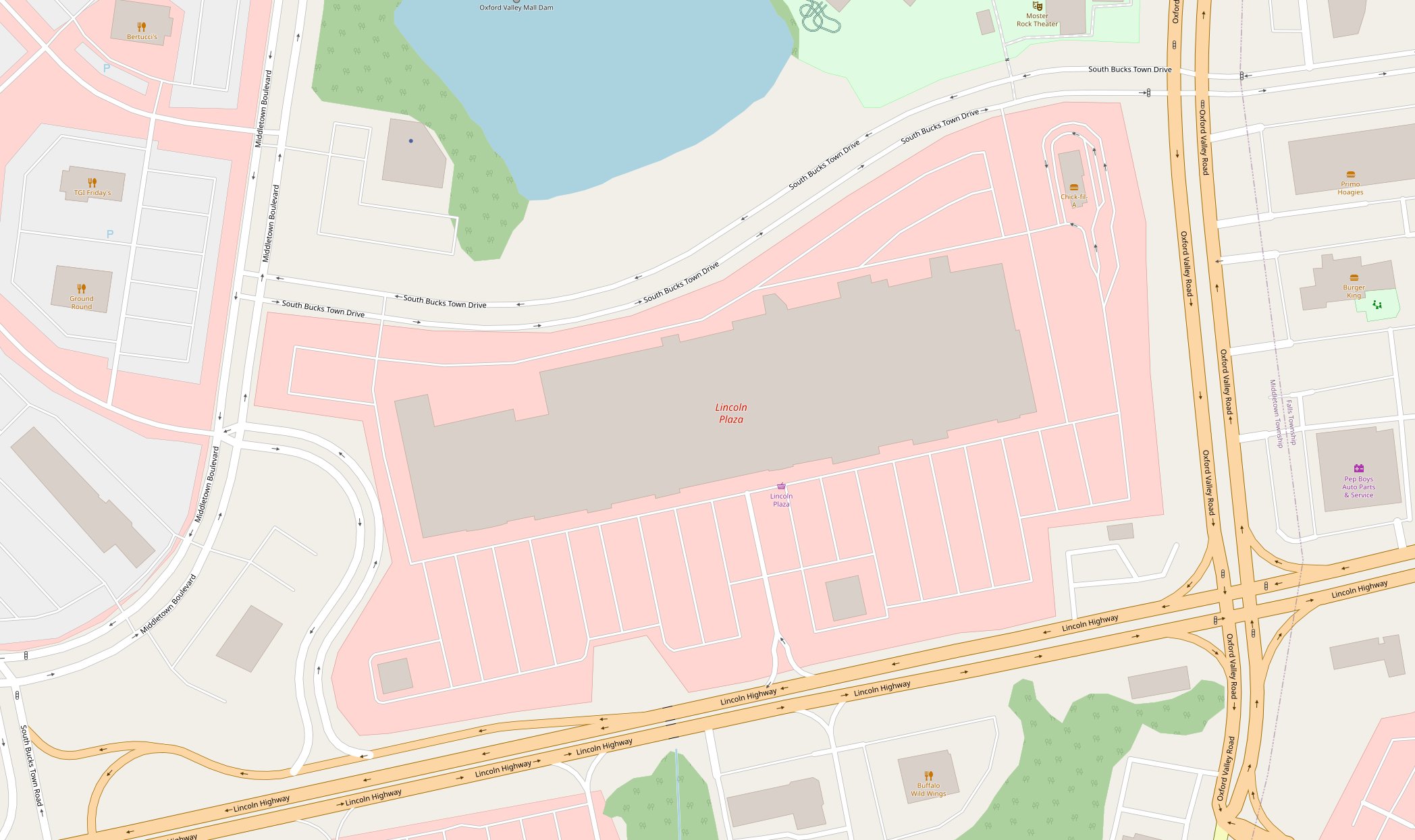 Lincoln Plaza (13 stores) - shopping in Langhorne, Pennsylvania PA ...