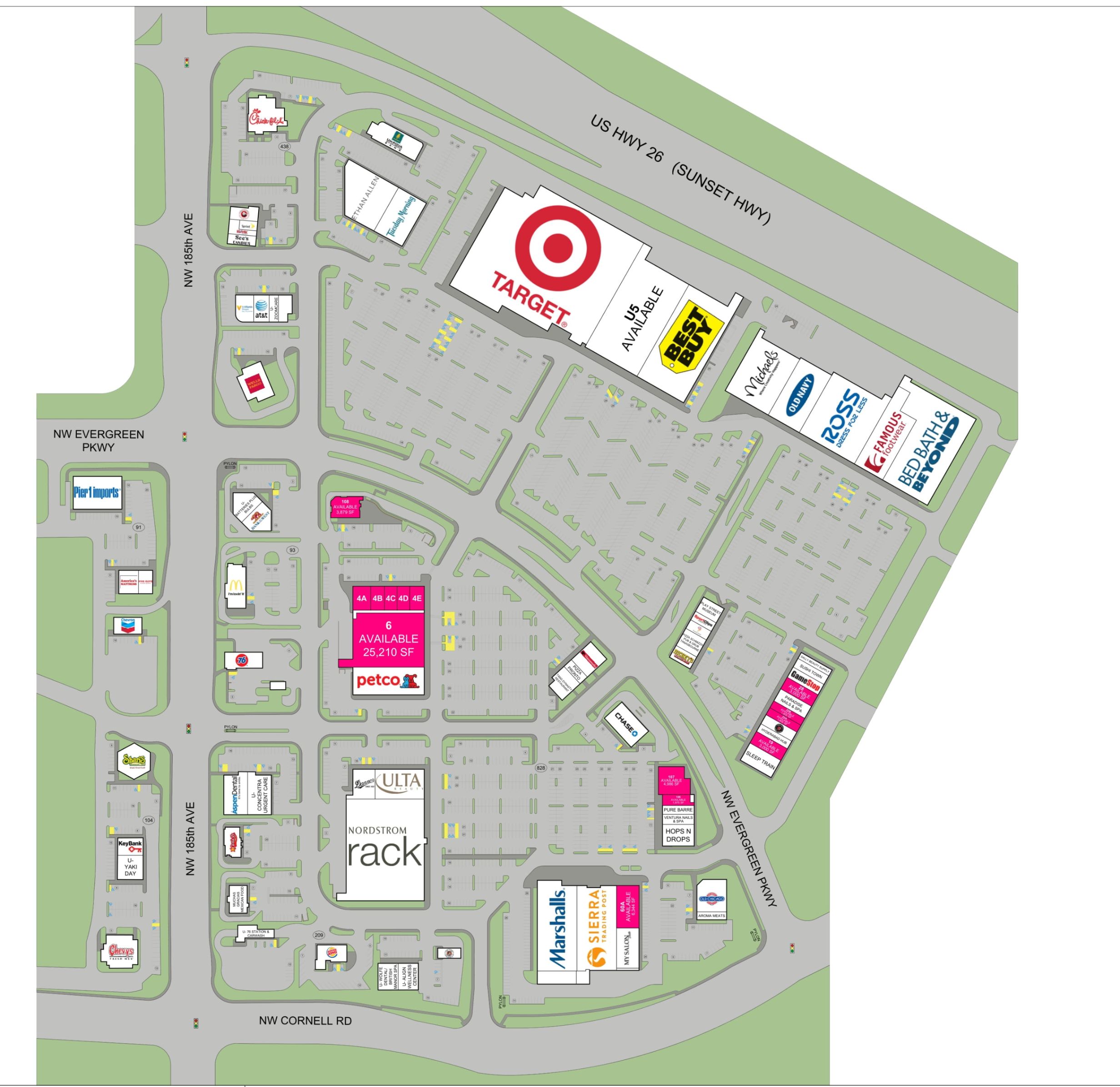 Tanasbourne Town Center (57 stores) - shopping in Hillsboro, Oregon OR ...