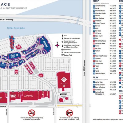 Tempe MarketPlace (107 stores) - shopping in Tempe, Arizona AZ 85281 ...