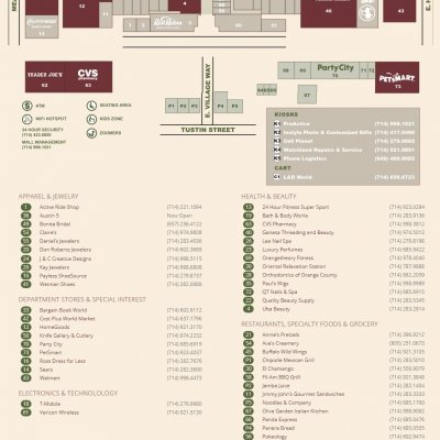 The Village at Orange (59 stores) - shopping in Orange, California CA ...