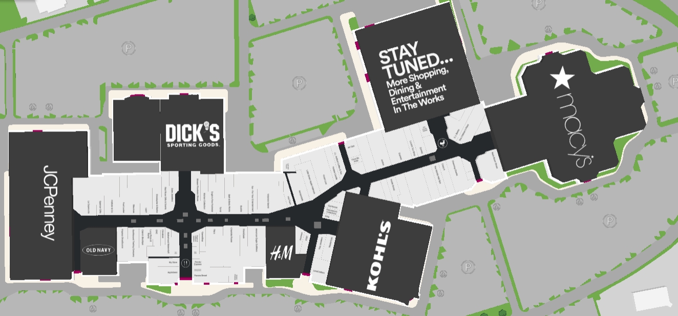 Tippecanoe Mall (101 stores) - shopping in Lafayette, Indiana IN 47905 ...